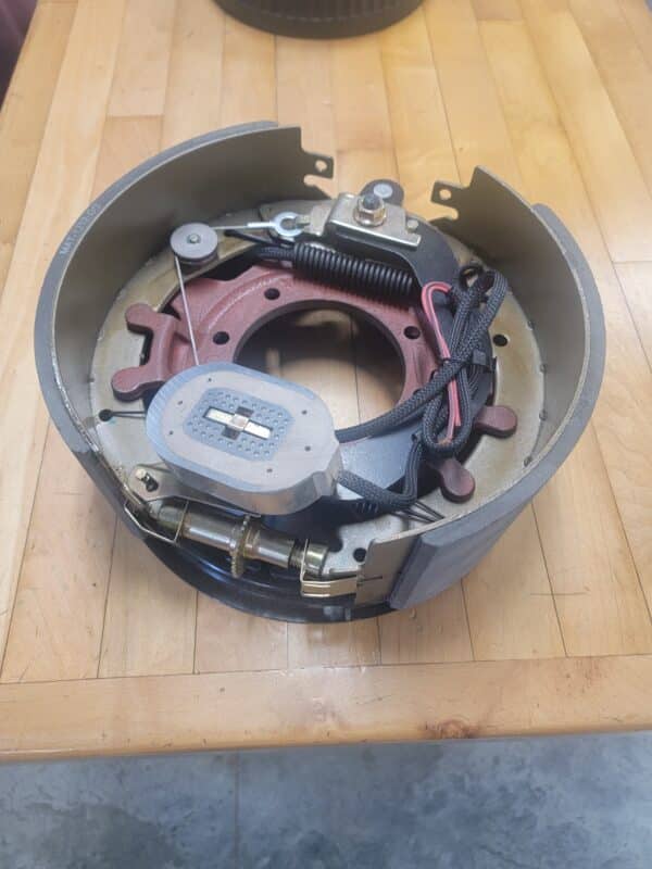 12,000-lb RH Brake Assembly/Backing Plate - Spencer Trailers