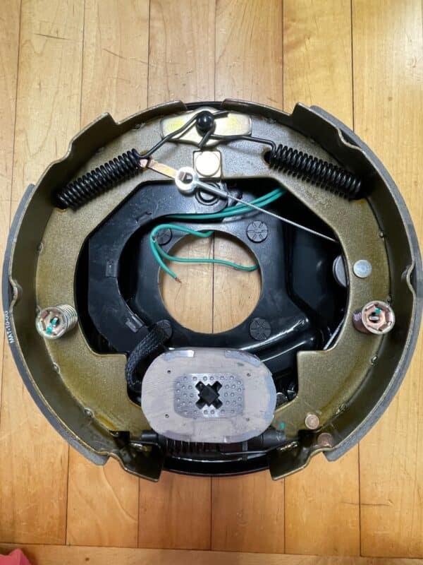 3500 lbs LH Brake Assembly/Backing Plate - Spencer Trailers